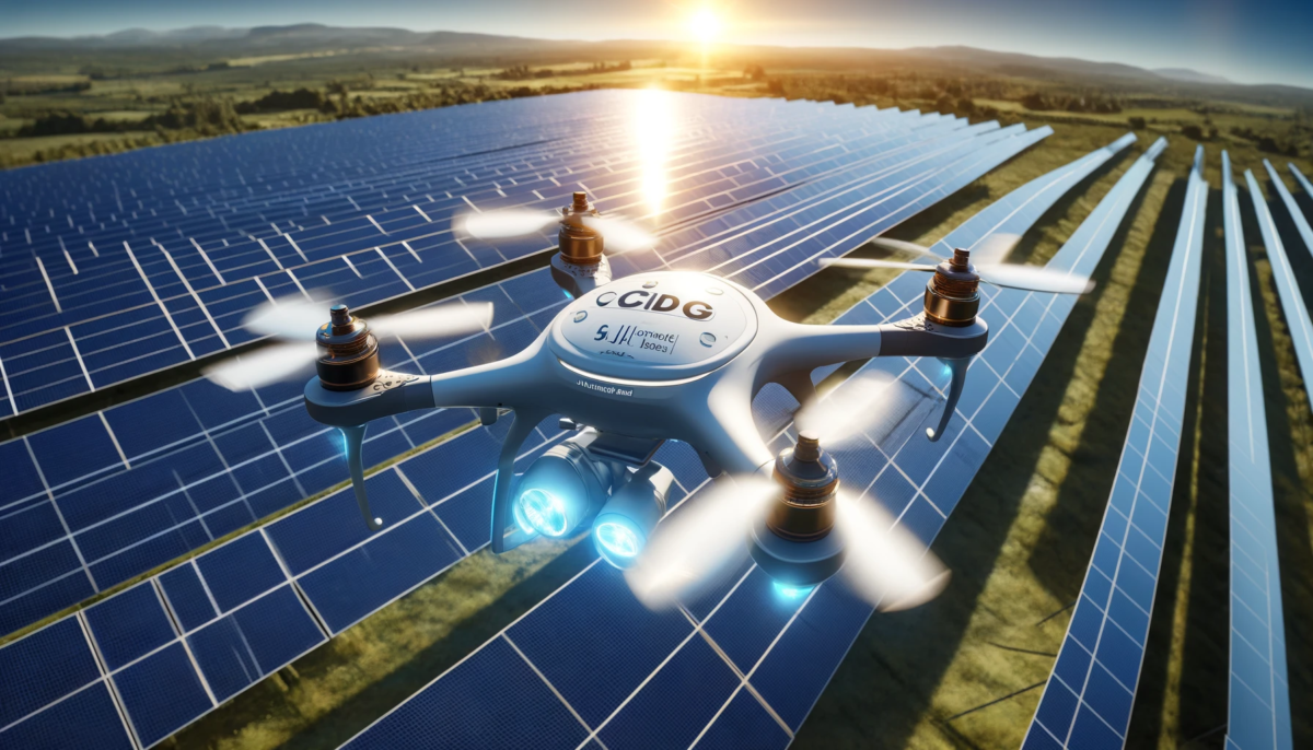 Drone Solar Panel Efficiency Inspections - Drone Inspection Services